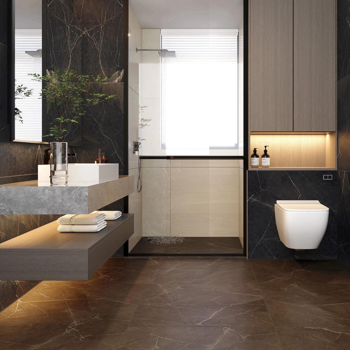 Porcelanato Supreme Moka Acetinado 76x76 76003 Dora | Guemat - Guemat | Ferramentas, Lar e ...