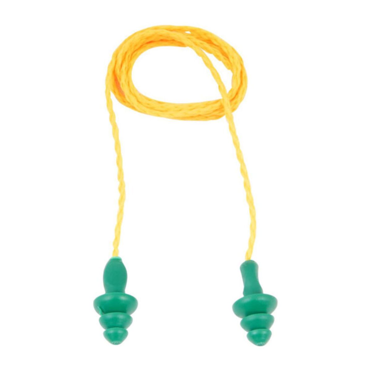 Protetor Auditivo Plug com Cordão 1290 Verde e Amarelo 3M| Guemat ...