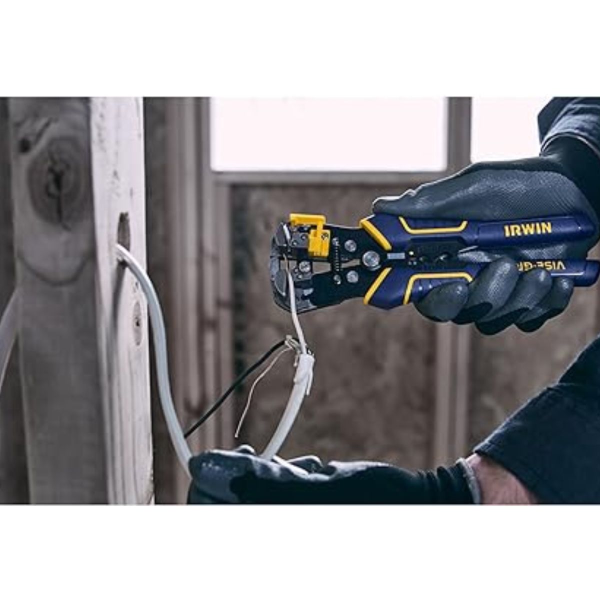 Alicate Eletricista Descascador de Fios Auto Ajustável 8" Vise-Grip ...