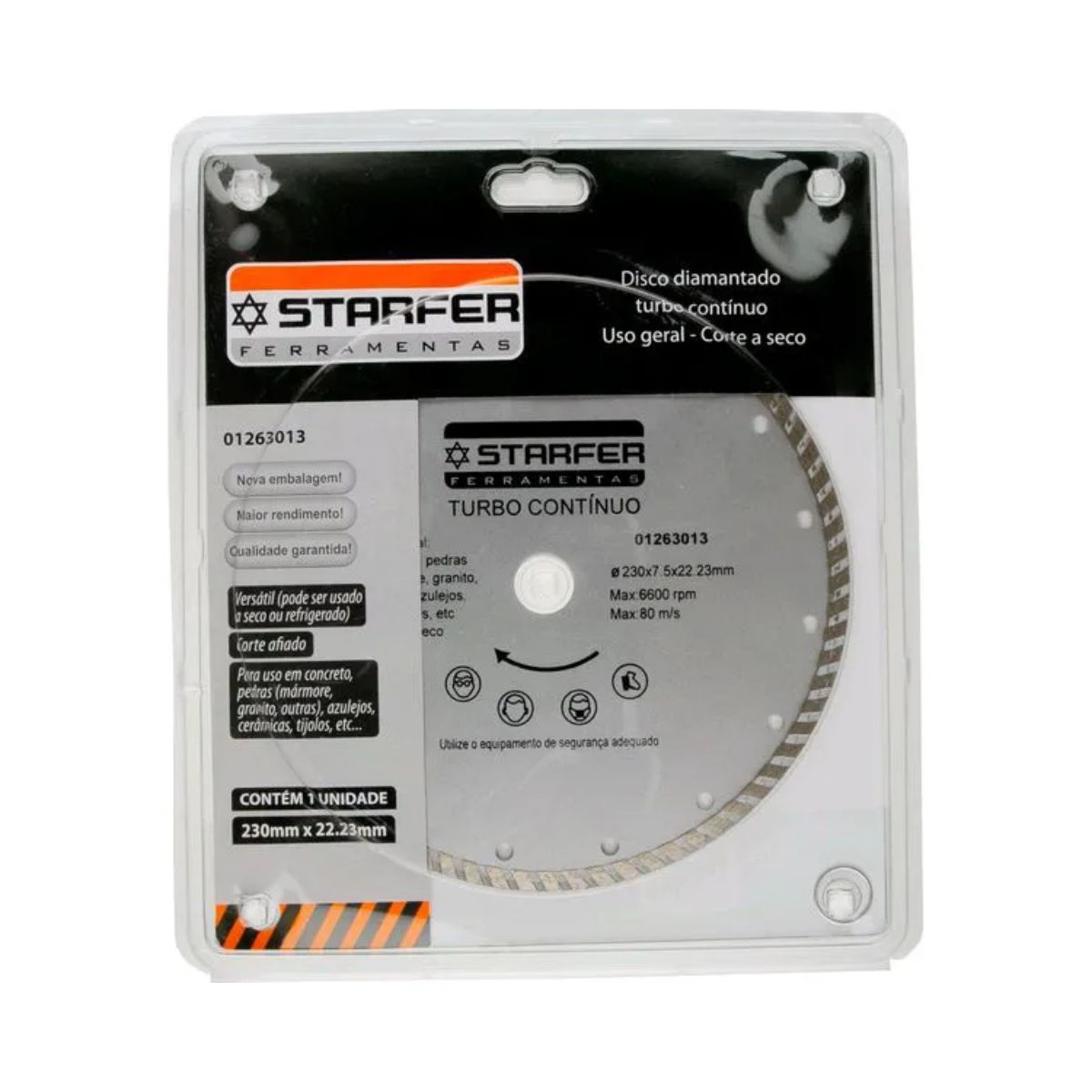 Disco Diamantado Turbo Starfer - Guemat | Ferramentas, Lar e Construção