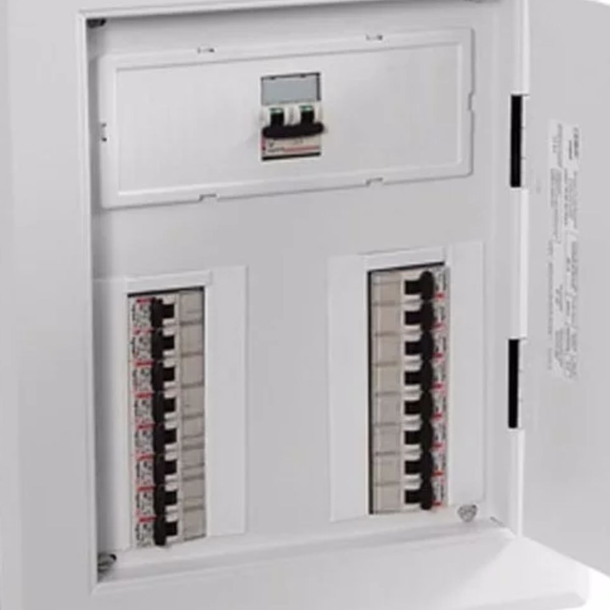 Quadro Disjuntor de Sobrepor Metal 16/12 100A 904365 Branco Cemar ...