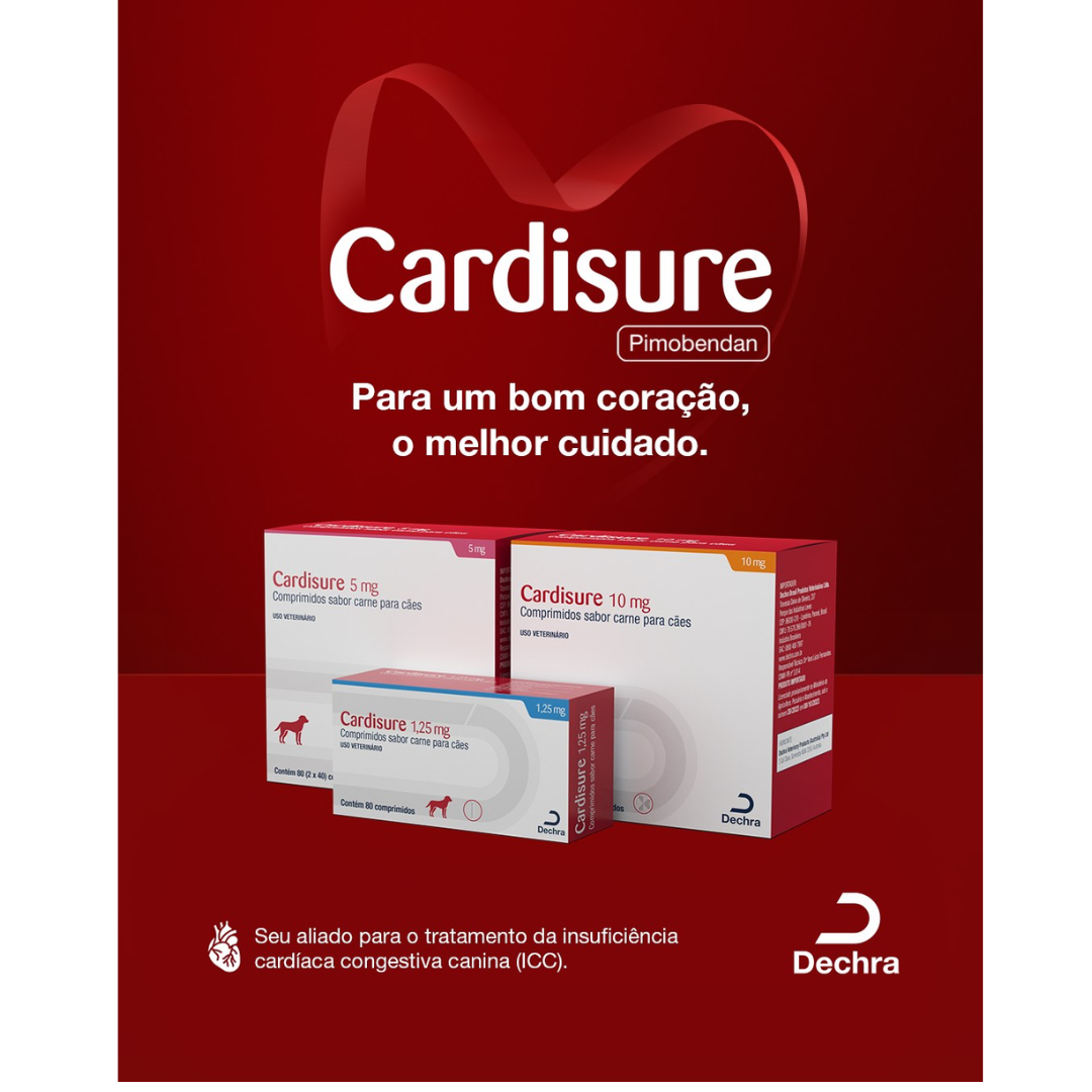 Cardisure 10mg Com 80 Comprimidos - MEDVET CAT & DOG