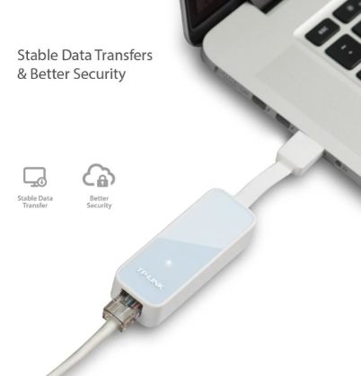 ADAPTADOR DE REDE RJ45 PARA US - Ampla Network