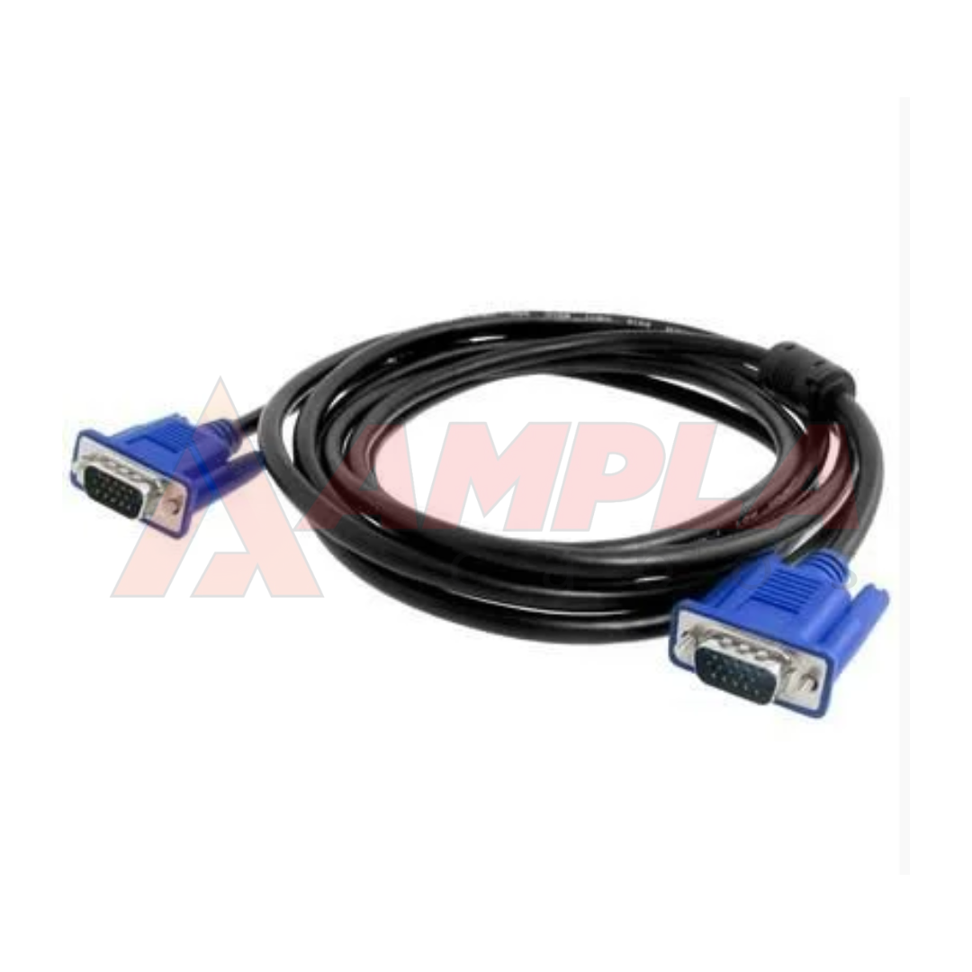 Cabo VGA 3m - Qualidade e Conexão - Ampla Network
