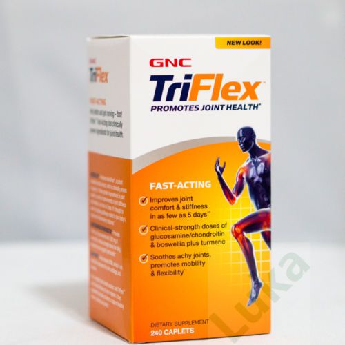 TRIFLEX GNC FAST-ACTING 240 CAPLETS -SAÚDE DAS JUNTAS E ARTICULAÇÕES ...
