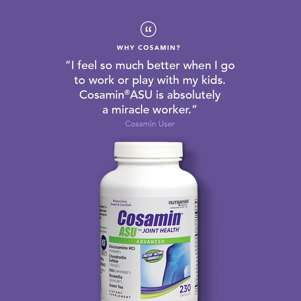 COSAMIN ASU ADVANCED FOR JOINT HEALTH 230 CÁPSULAS - MELHOR COMPOSIÇÃO ...