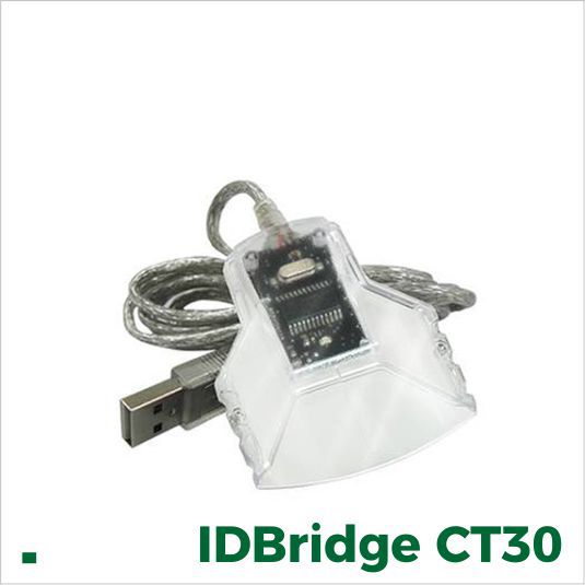 Leitor de Smart Card para certificado digital IDBridge CT30 Gemalto ...
