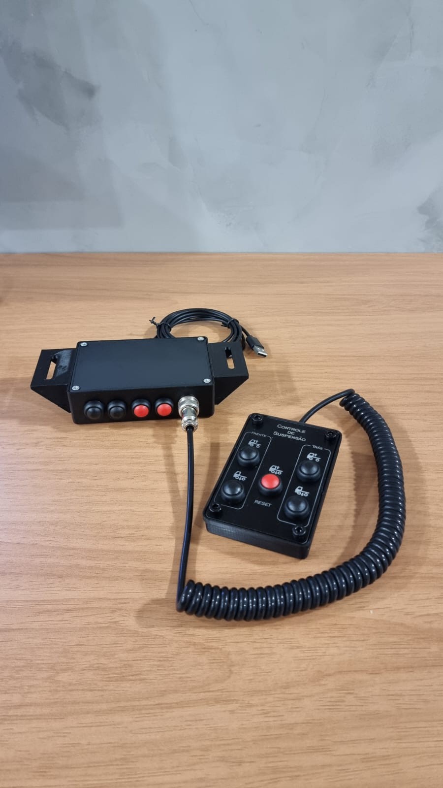 Controle de Suspensão + Mini Button Box - ETS2/ATS - Cargo Simuladores