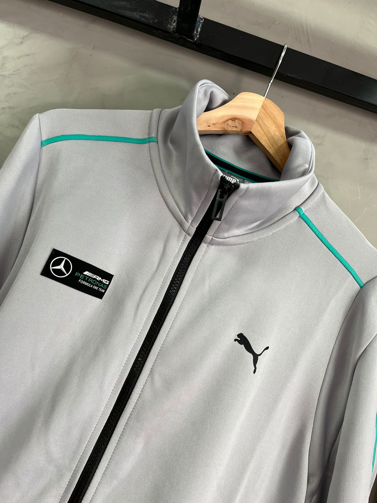 CONJUNTO PUMA MERCEDES AMG (CINZA) - JNoriginalshop