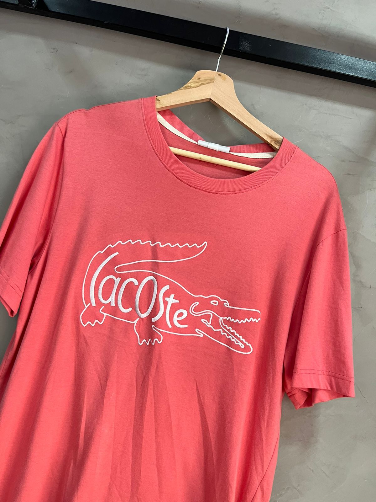 CAMISETA LACOSTE ROSA CLARO - JNoriginalshop