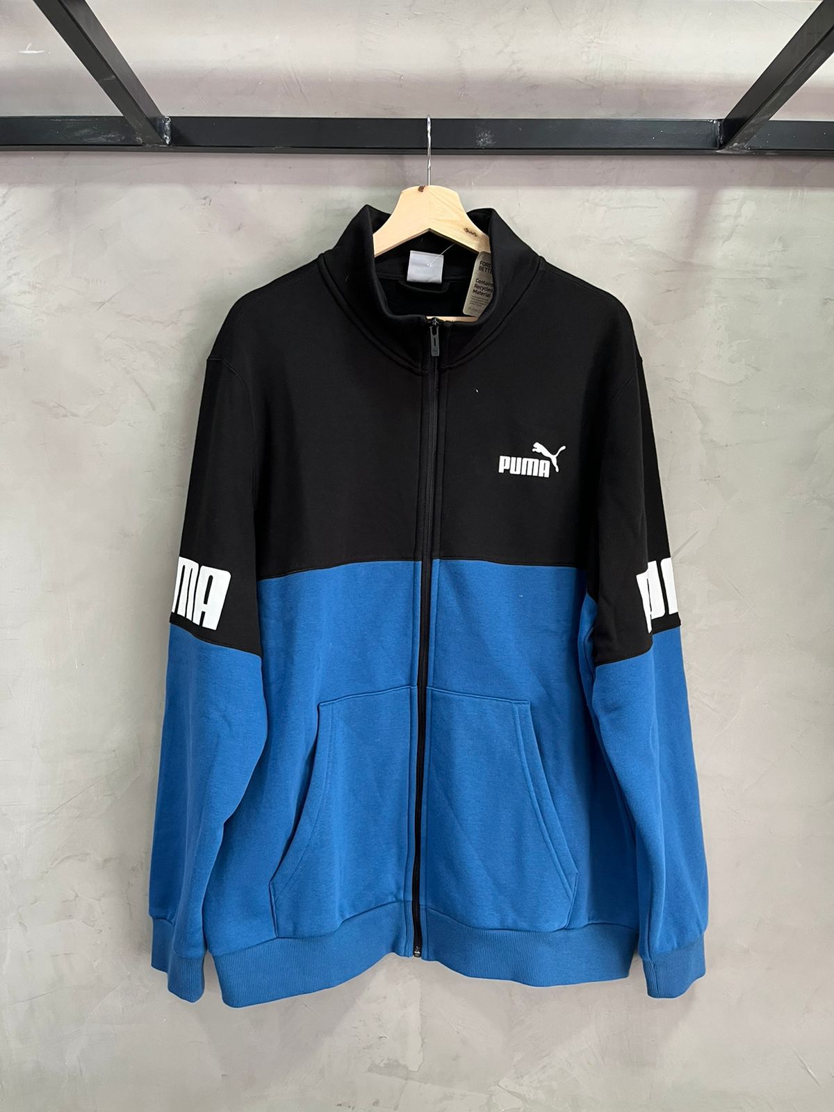 CONJUNTO PUMA POWER(AZUL/PRETO) - JNoriginalshop