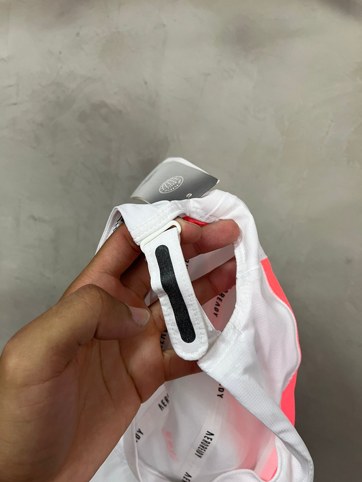 BONE ADIDAS AEROREADY(BRANCO SALMAO) - JNoriginalshop