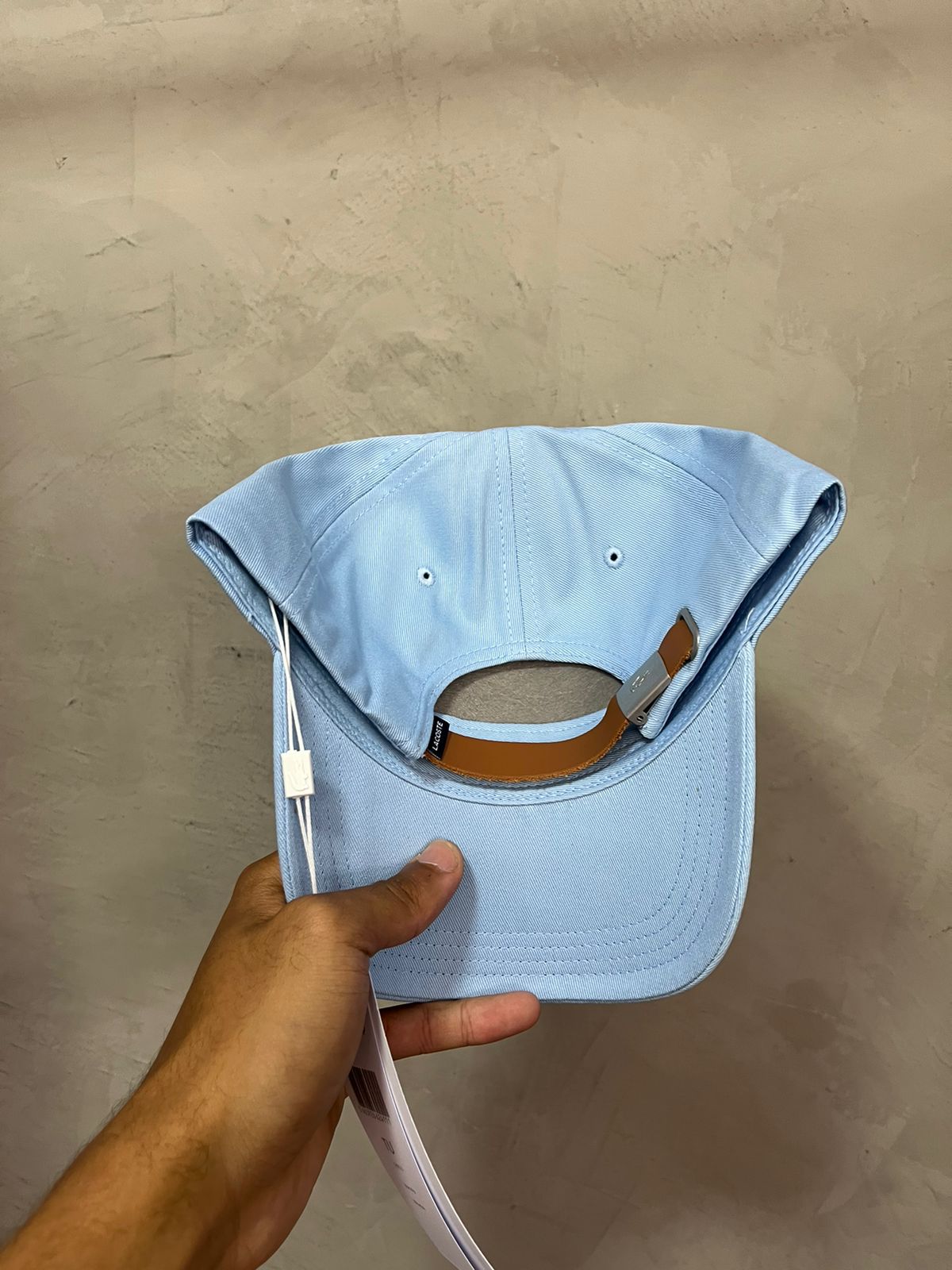 BONÉ LACOSTE BIG CROC AZUL BEBE - JNoriginalshop