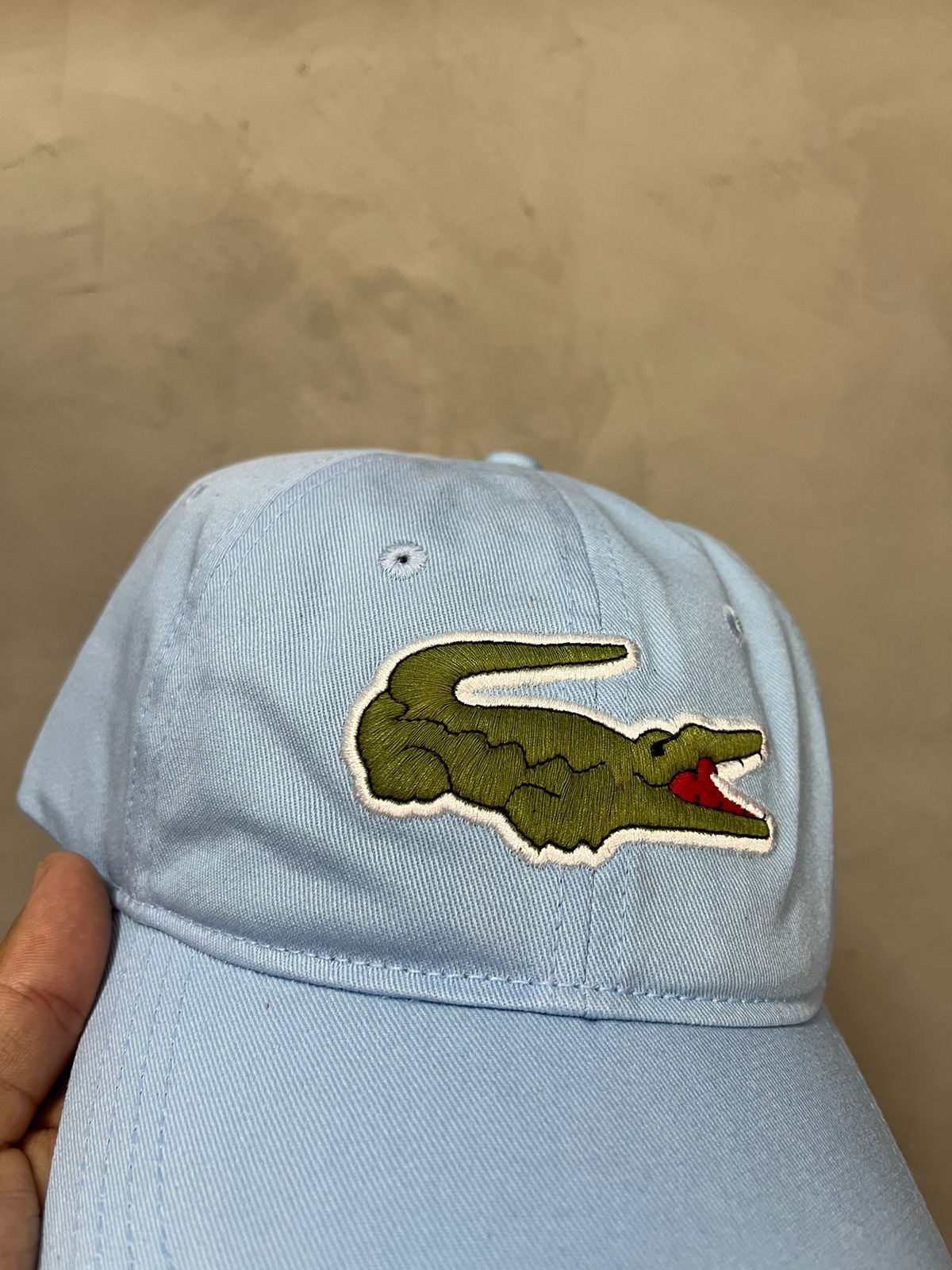 BONÉ LACOSTE BIG CROC AZUL BEBE - JNoriginalshop