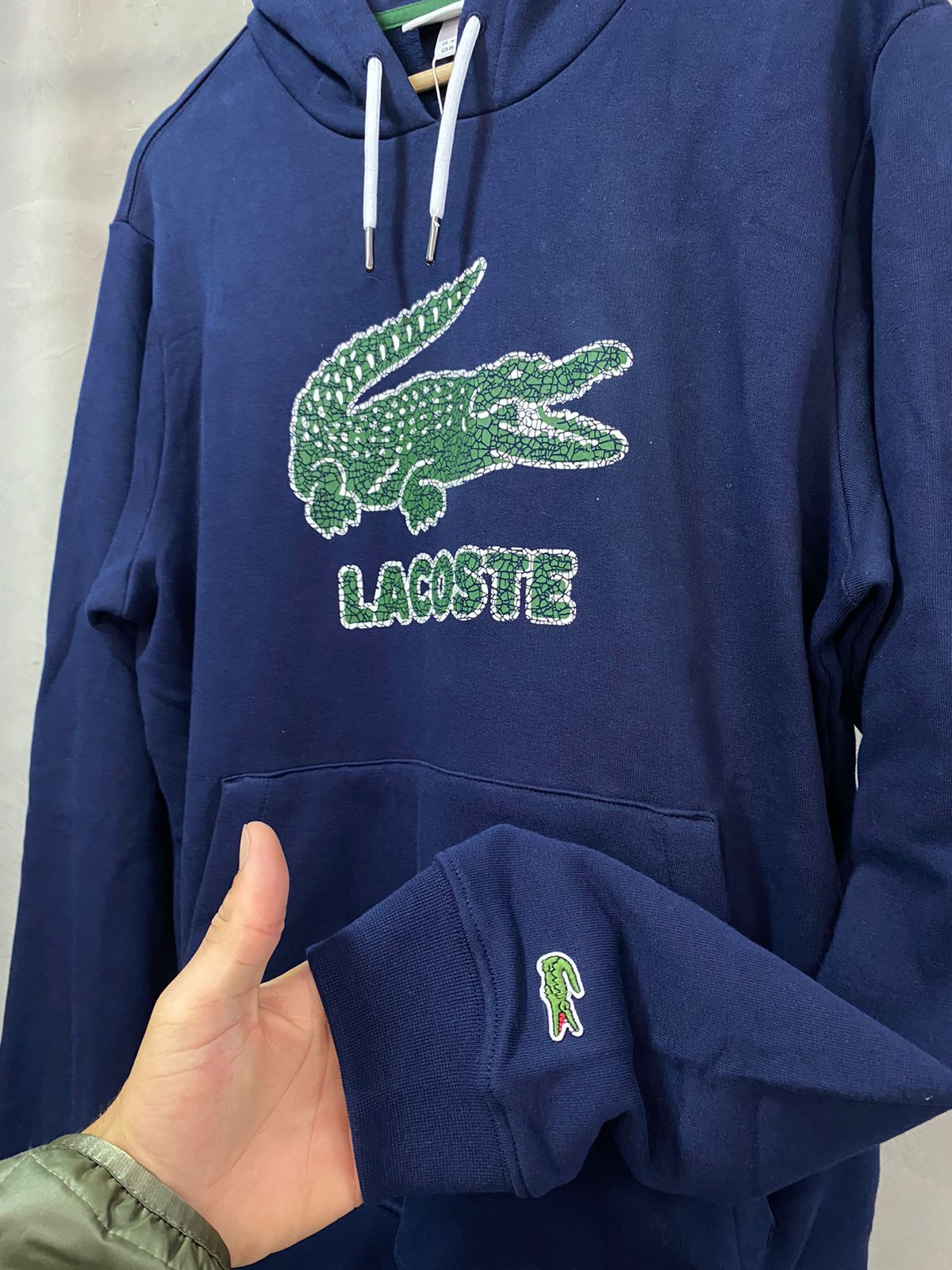 MOLETOM LACOSTE BIG LOGO - JNoriginalshop
