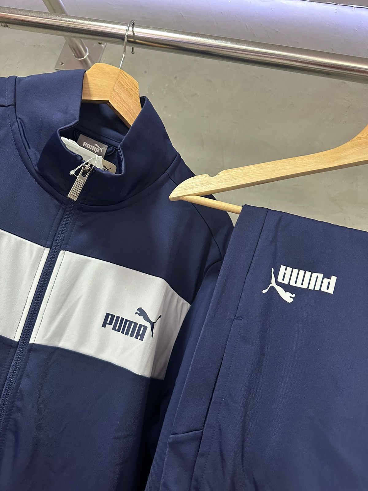 CONJUNTO PUMA TRACK (AZUL MARINHO) - JNoriginalshop