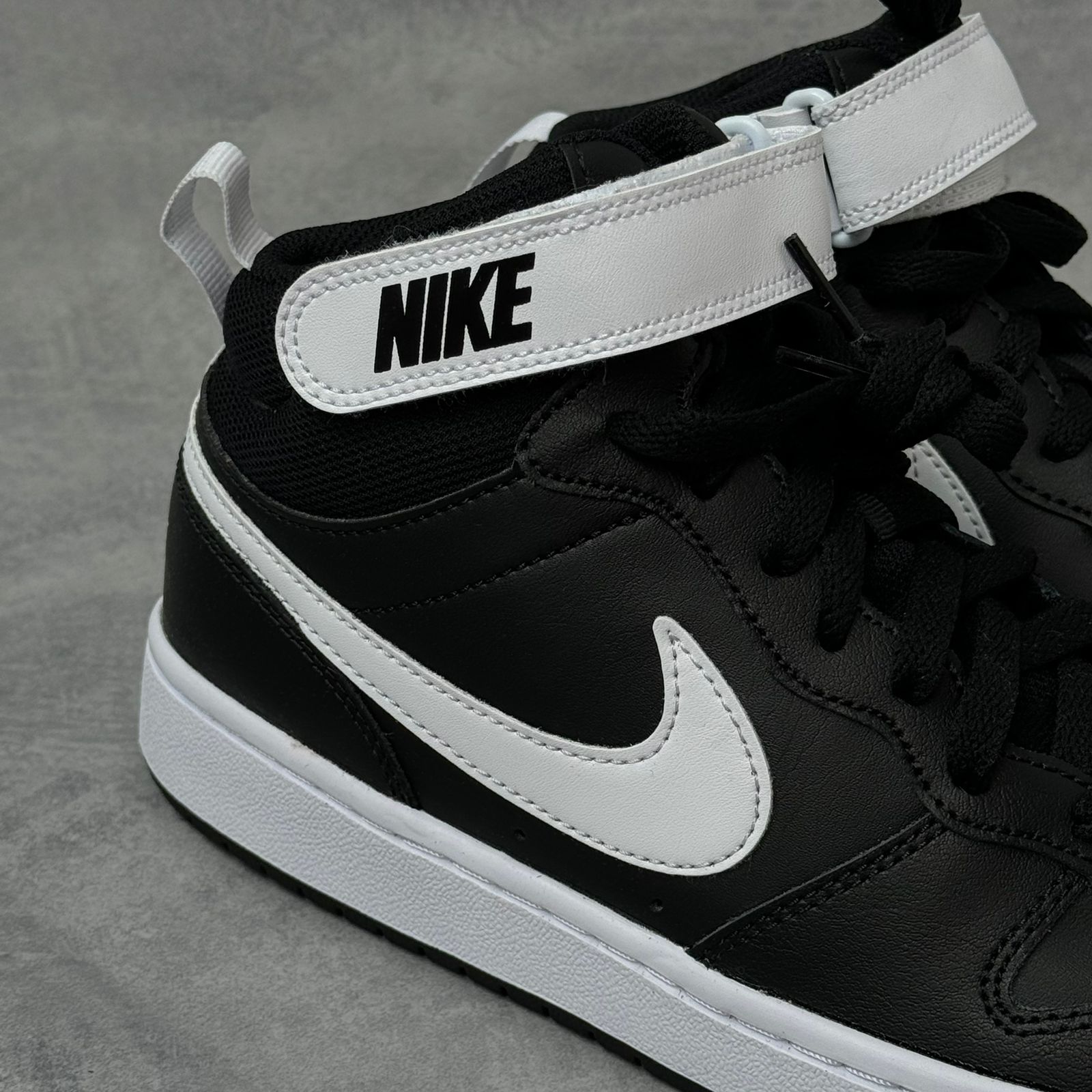 Nike Court Borough Mid 2- Preto - JNoriginalshop
