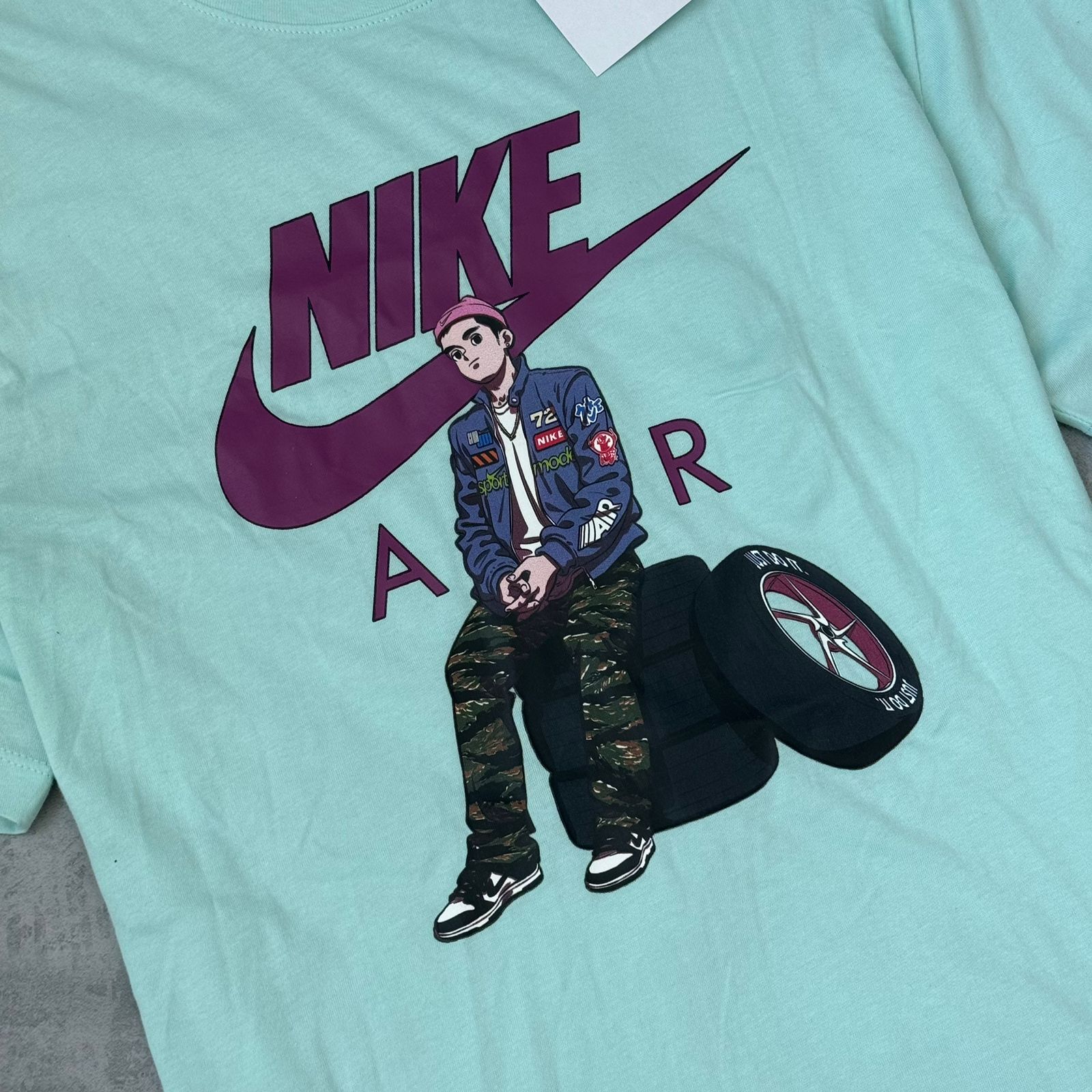 Camiseta Nike Air Sportwear - verde - JNoriginalshop