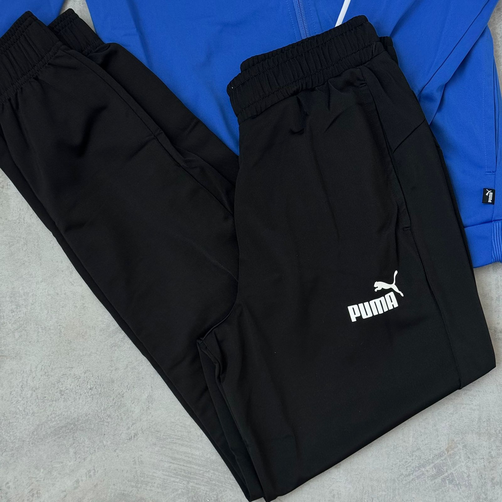 Conjunto Puma Tracksuit - Azul+branco 585843-92 - JNoriginalshop