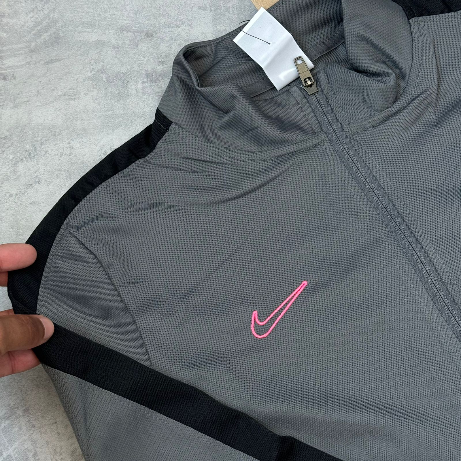 Conjunto Nike Dri-Fit - Chumbo - JNoriginalshop