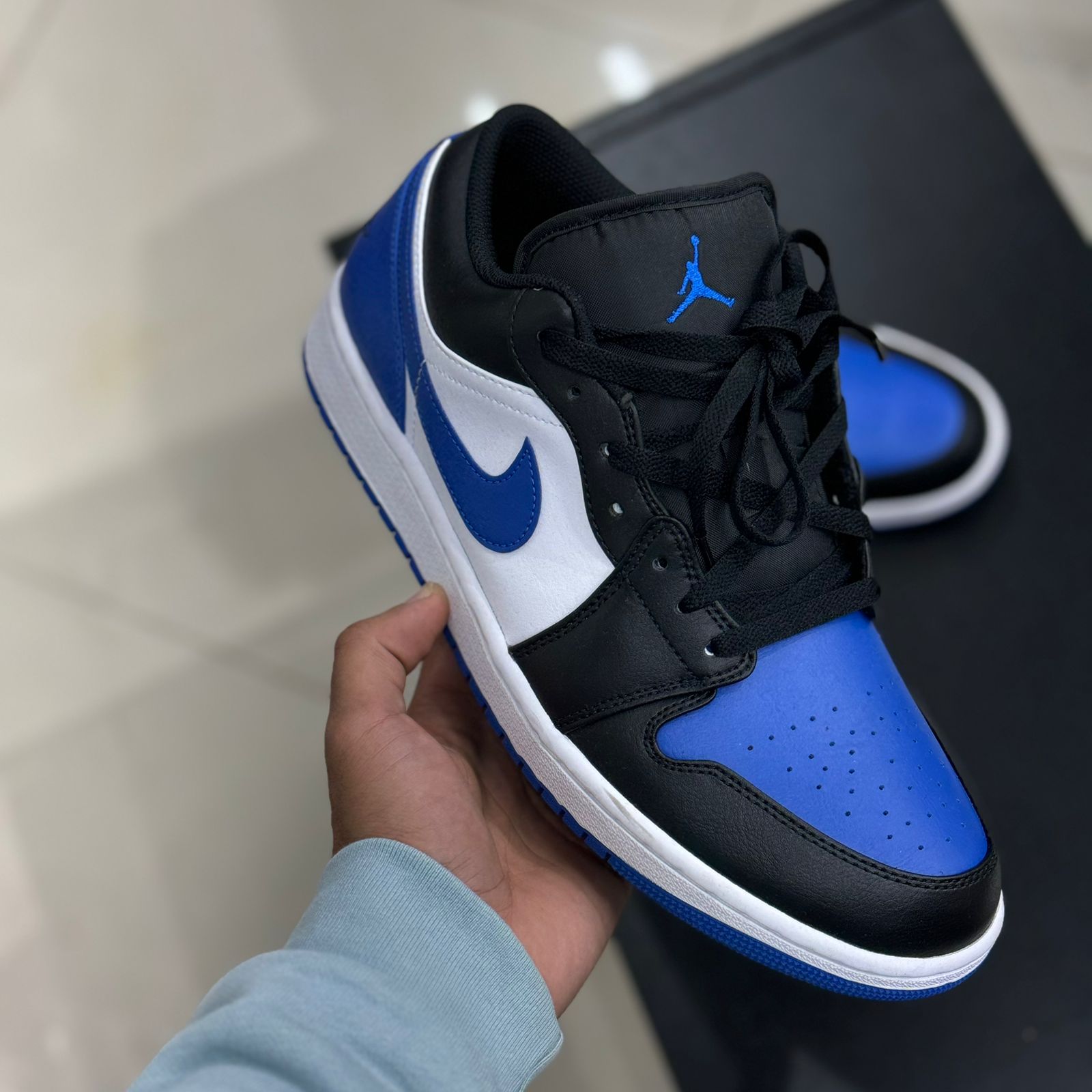 Jordan 1 Low Alternate Royal Toe 553558-140 - JNoriginalshop