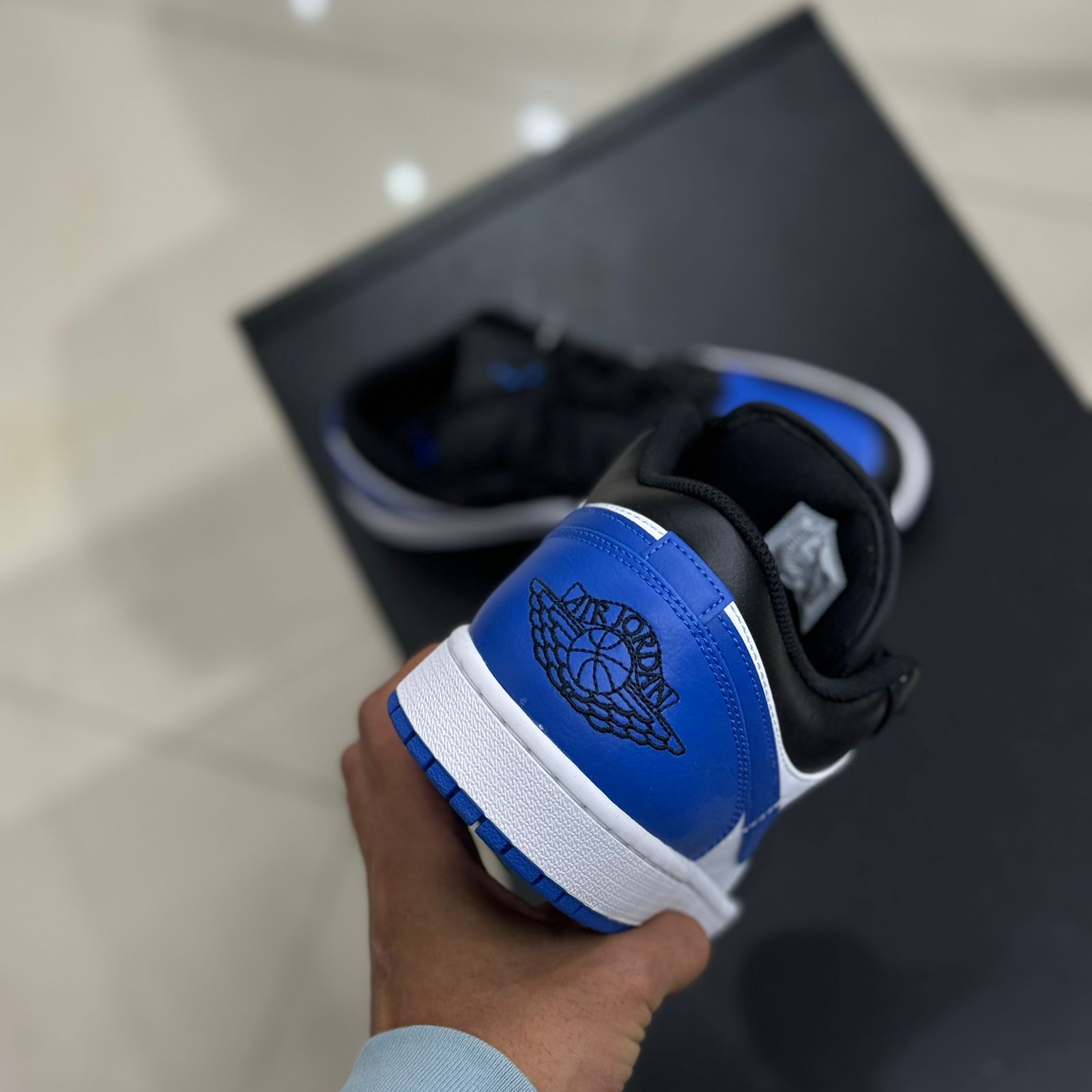 Jordan 1 Low Alternate Royal Toe 553558-140 - JNoriginalshop