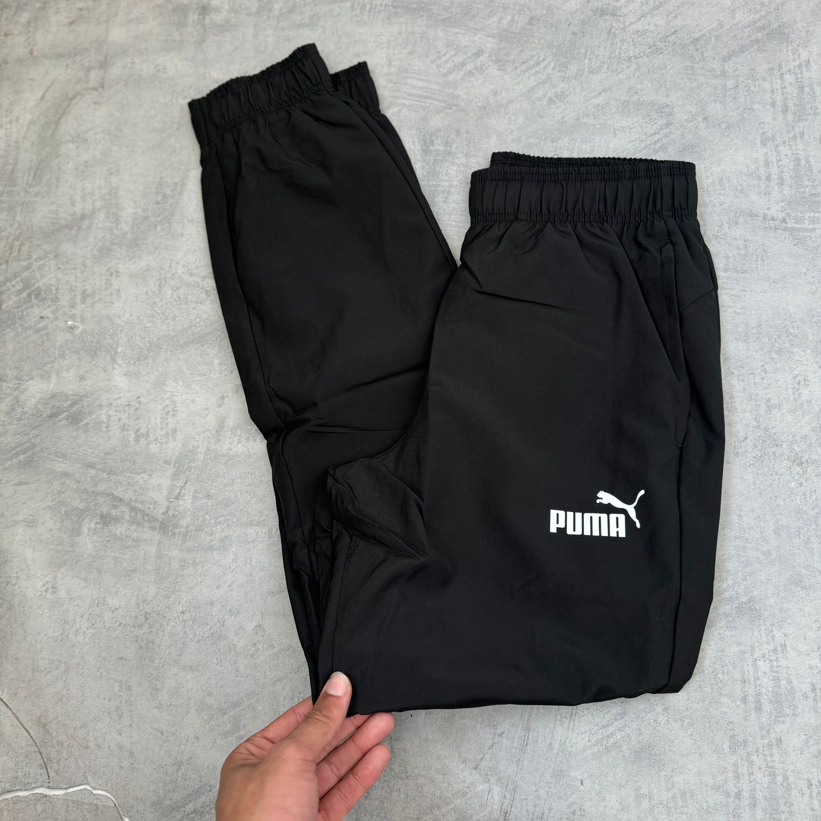 Conjunto Puma Woven Masculino Preto+Cinza -675966-01 - JNoriginalshop