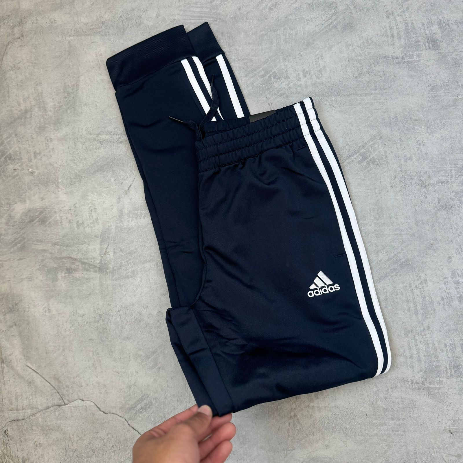 Conjunto Basic 3-Stripes Adidas Blue - HZ2220 - JNoriginalshop