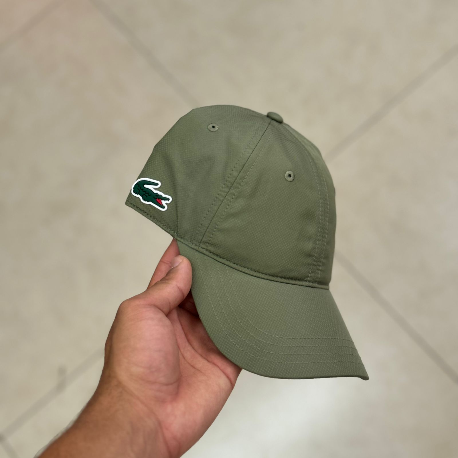 Boné Lacoste Sport 2024 -Verde Kakhi - JNoriginalshop