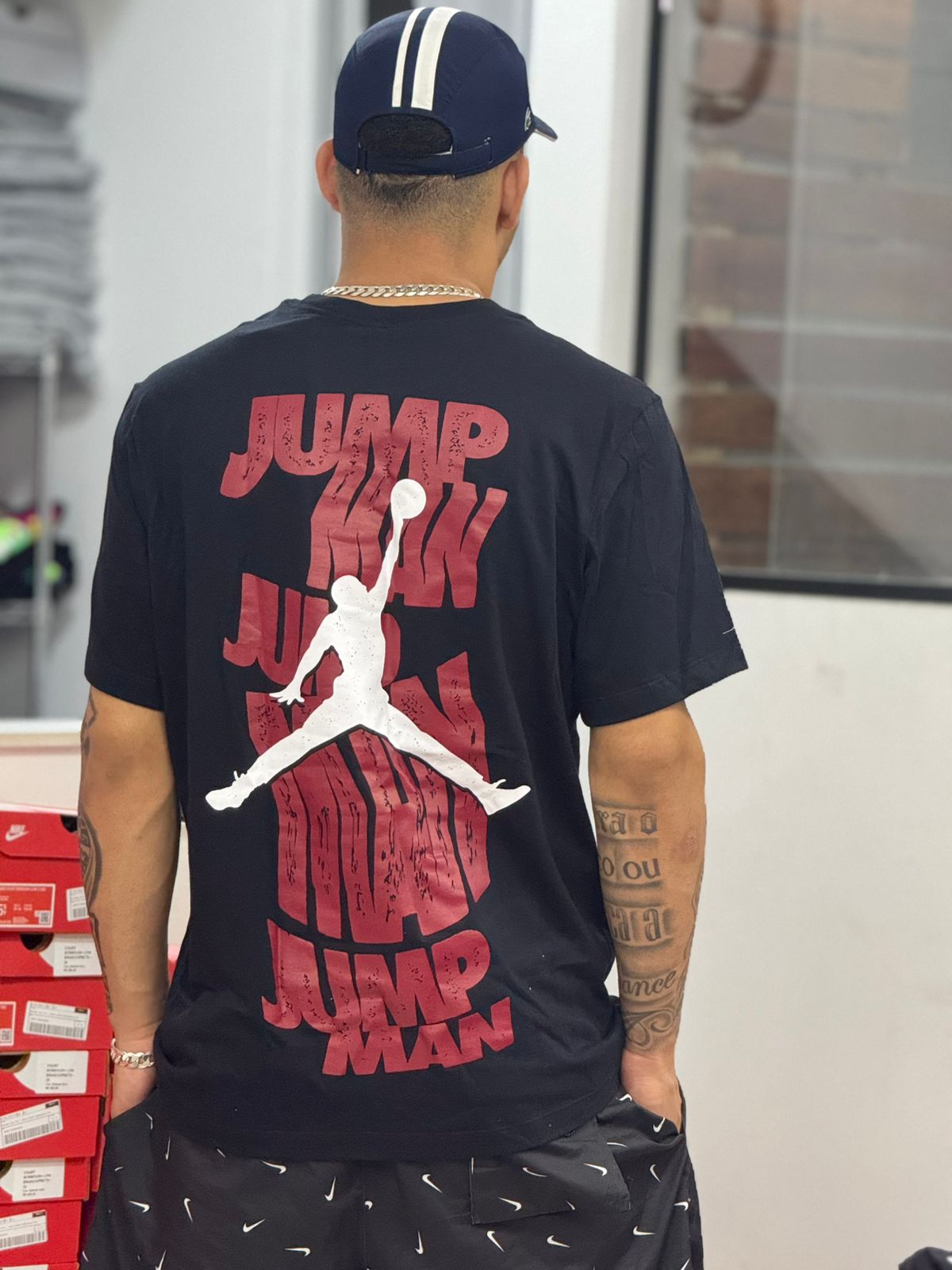 Camiseta Jordan GFX Masculina-Preto - JNoriginalshop