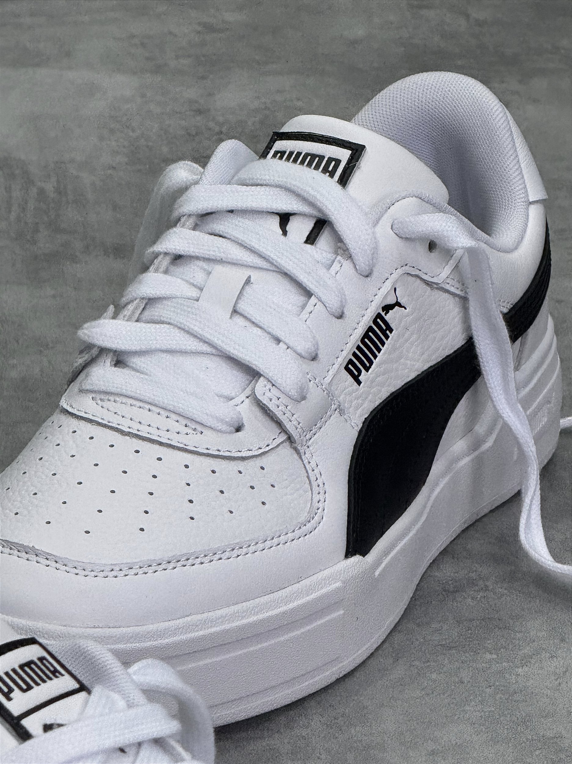 Tenis Puma Caven Pro- Branco+preto - JNoriginalshop