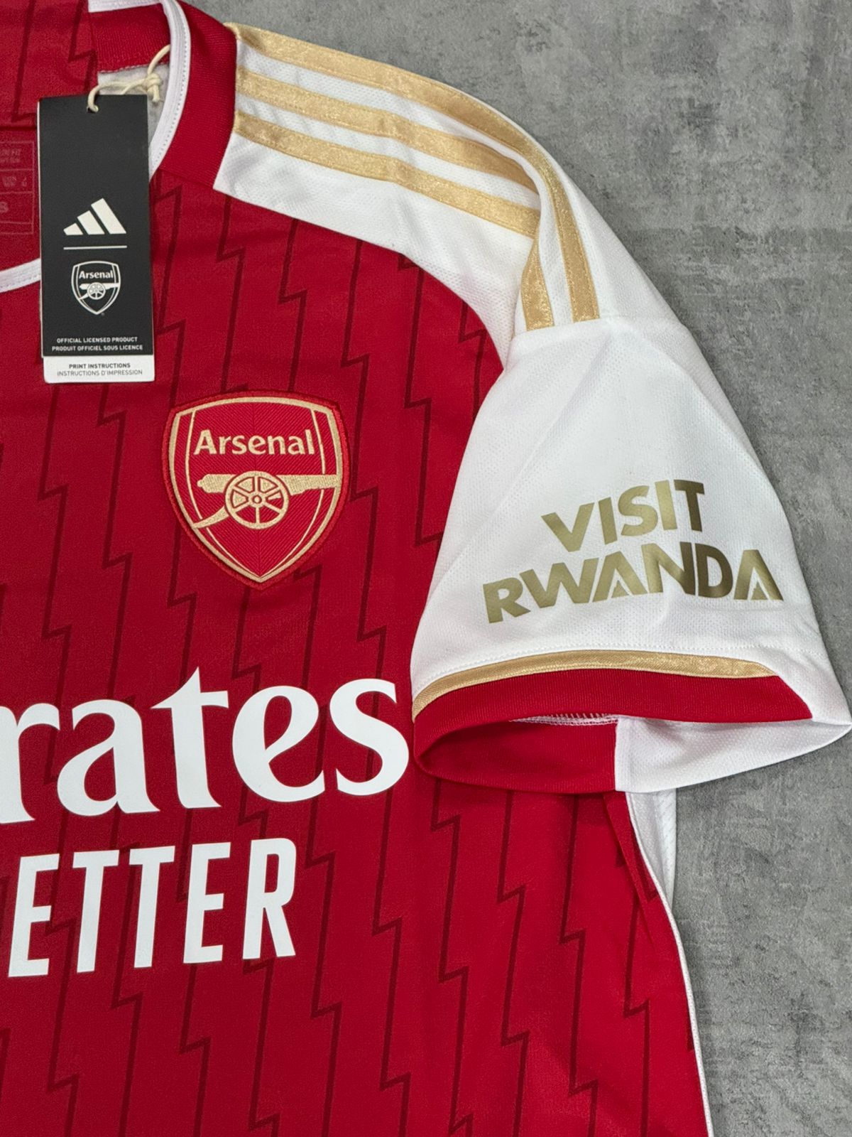 Camisa 1 Arsenal 23/24 - Vermelho adidas - HR6929 - JNoriginalshop