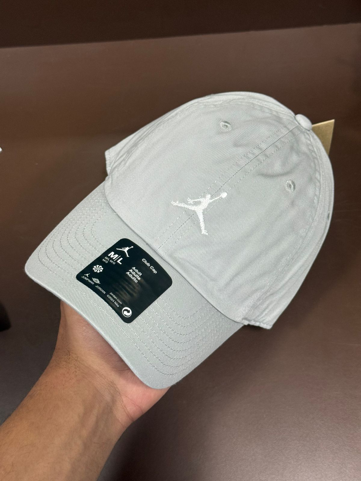 Bone jordan cinza - hq1963-077 - JNoriginalshop