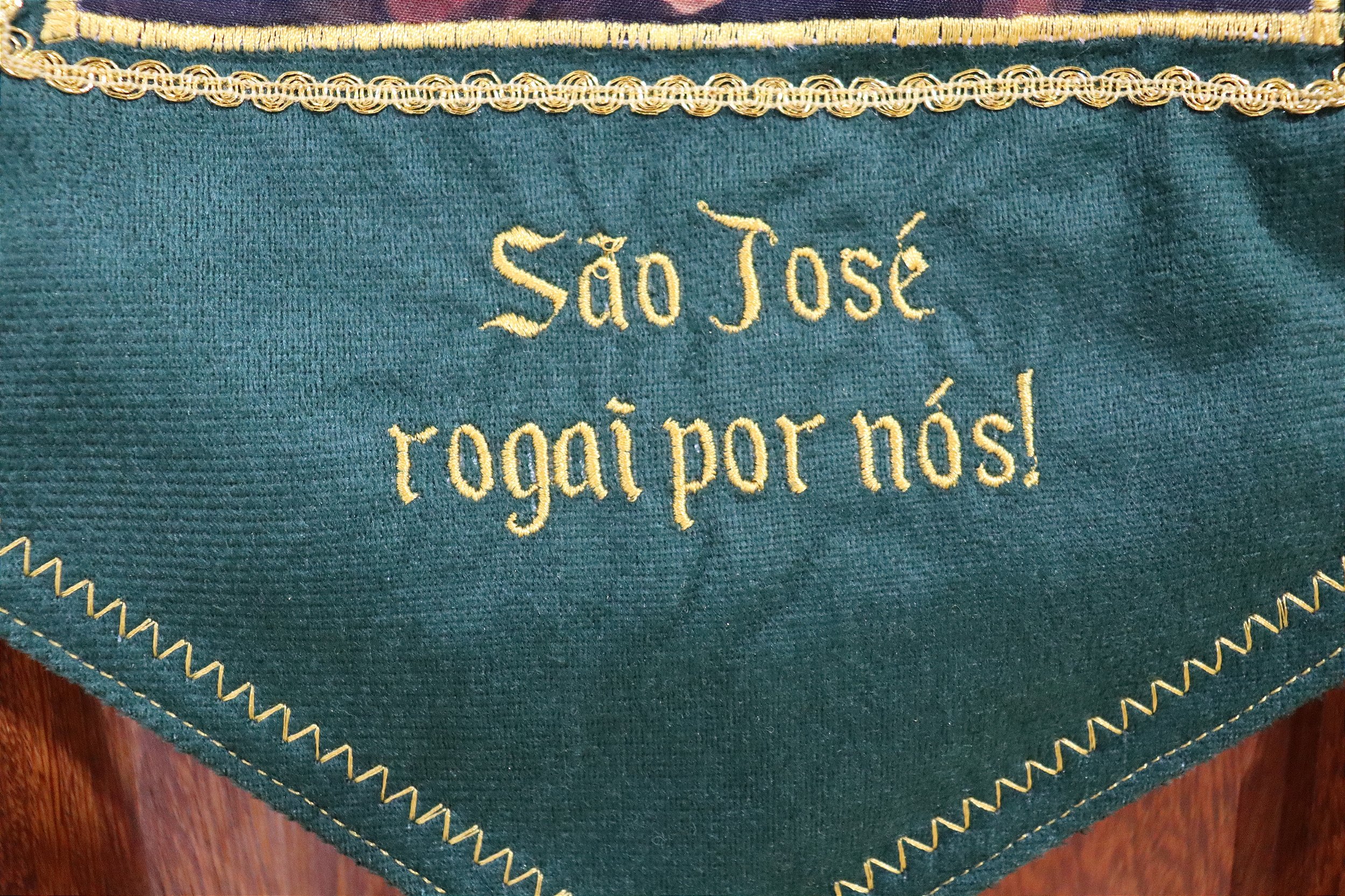 Estandarte de parede de São José - Ateliê Piedoso