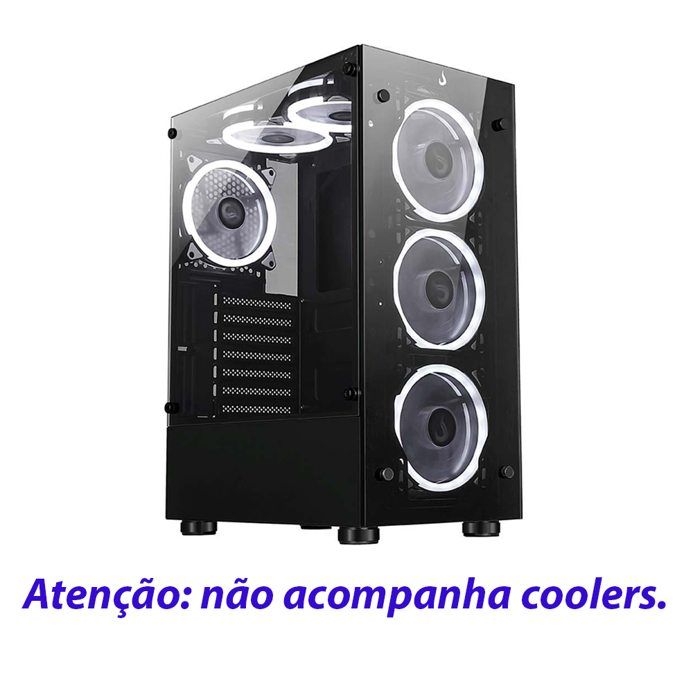 Gabinete Rise Mode Glass 06X - Mmicros Soluções Tecnológicas