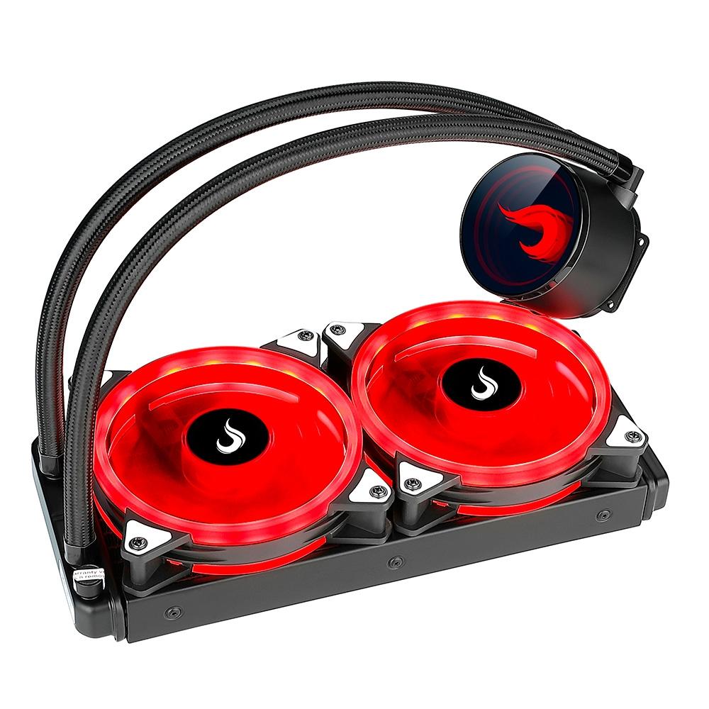 Water Cooler 240mm RGB Rise Mode Gamer Black, AMD/Intel - Mmicros ...