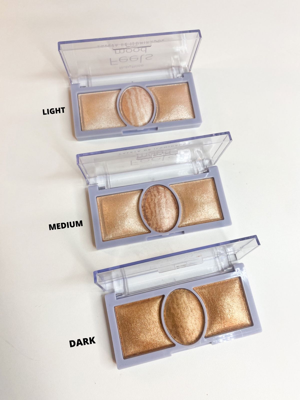 PALETA DE ILUMINADOR FEELS MOOD RUBY ROSE - La’ Make