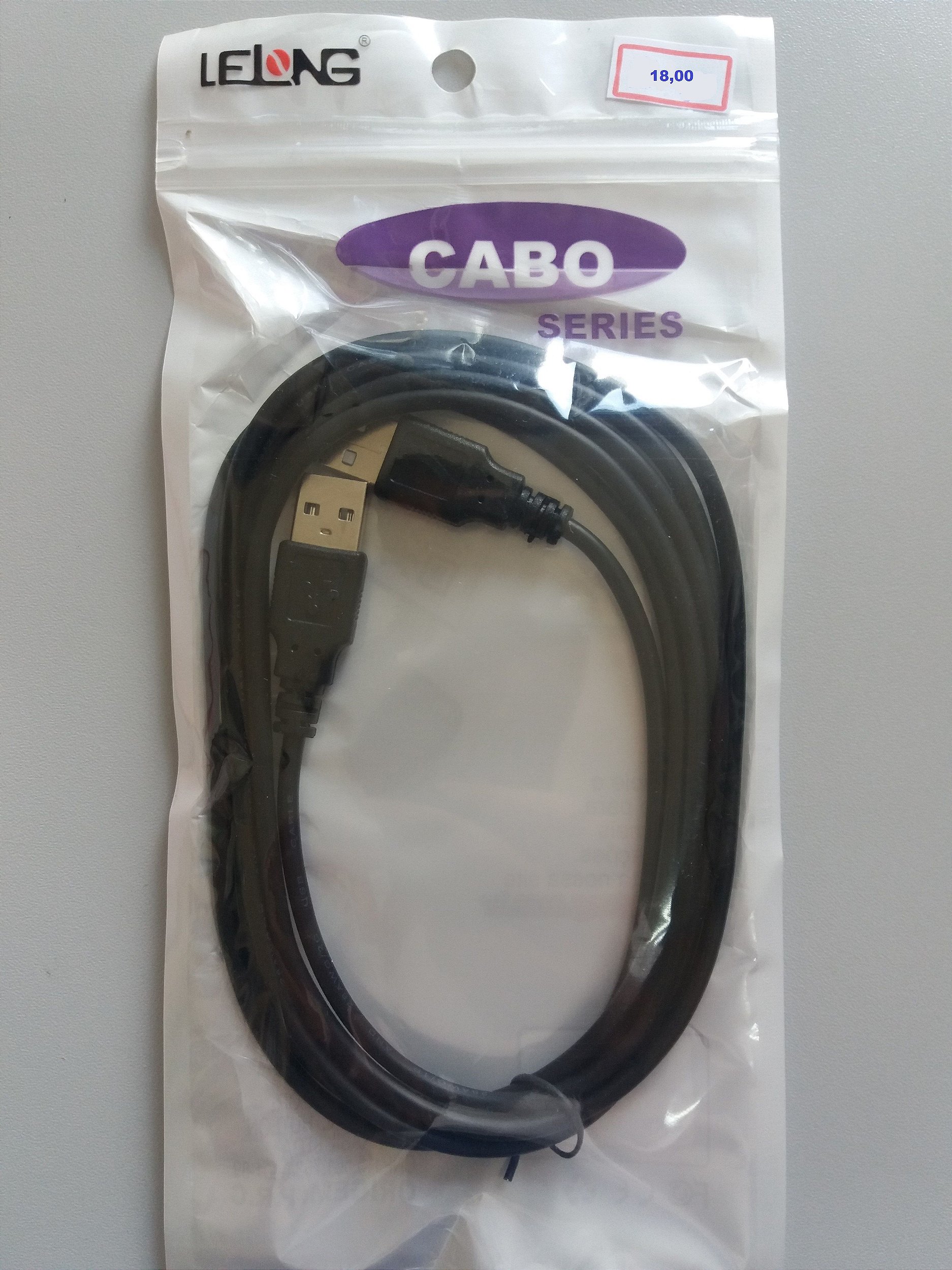 Cabo usb 2.0 Macho Macho1,5M - InfoTech Informática