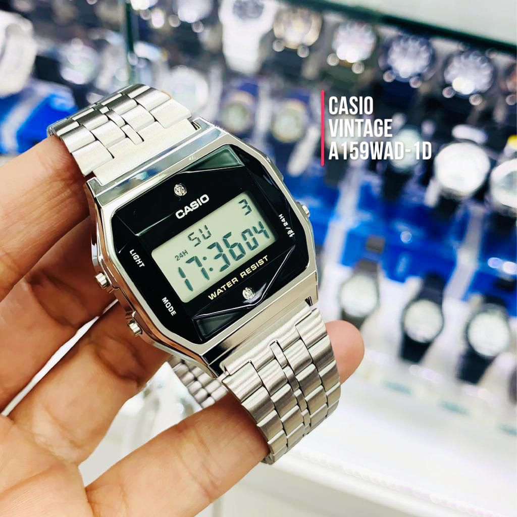 Relógio Casio Vintage Series A159WAD-1D - Altarelojoria relógios originais invicta orient casio ...