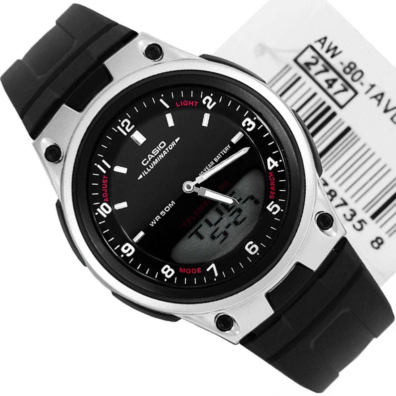 Relógio Casio Masculino Digi/ana Aw-80d-1avdf - Altarelojoria relógios ...