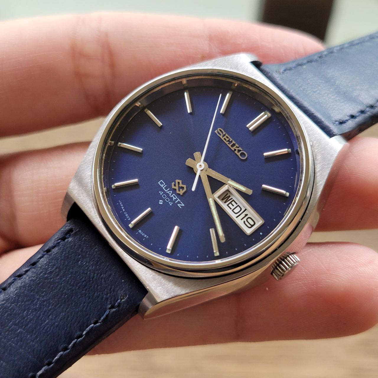 Relógio Masculino Seiko 4004 Quartz Anos 70 - Altarelojoria relógios ...