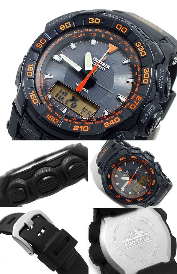 Protrek Sensor Triplo Solar Prg-550-1a4dr Original - Altarelojoria ...