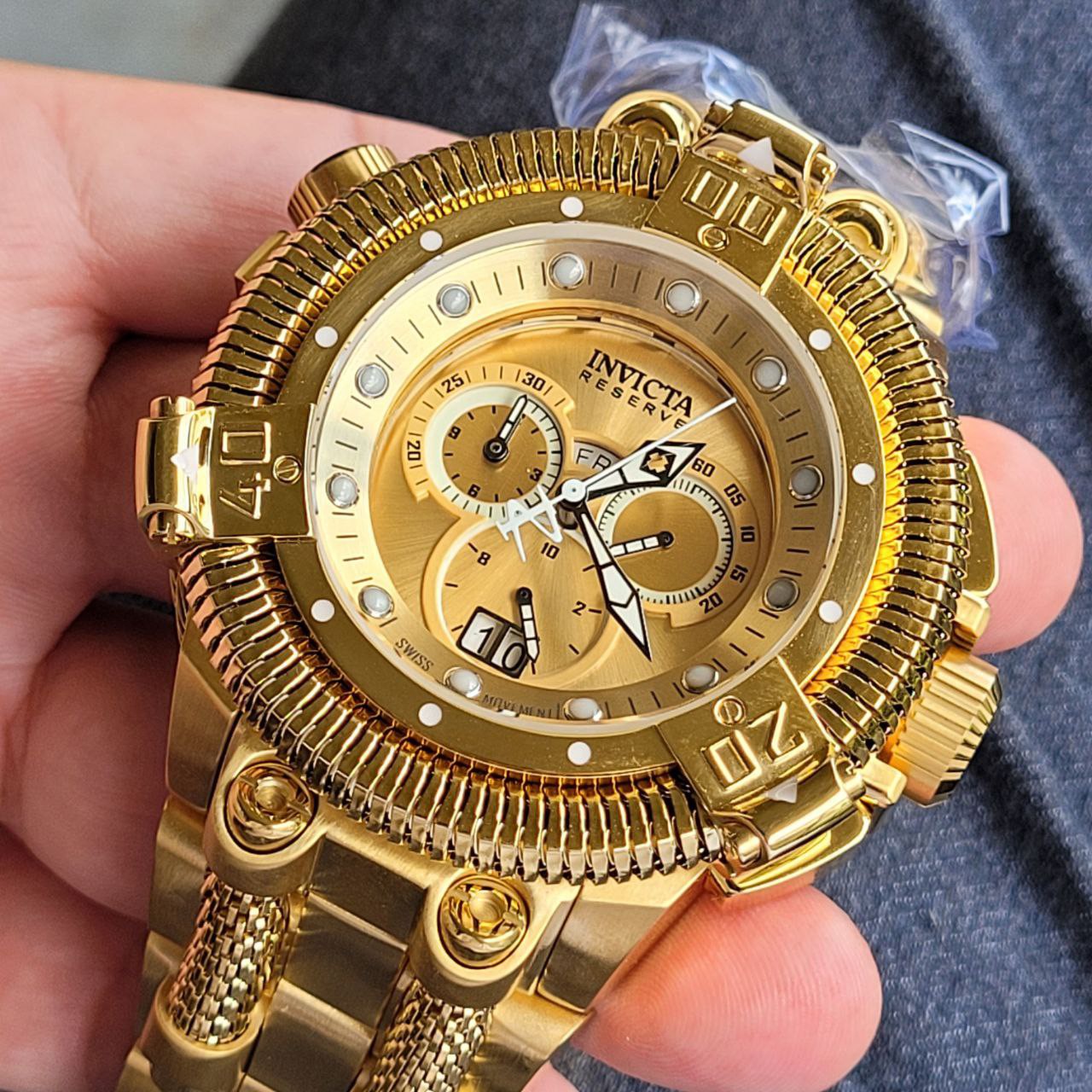 Relógio Masculino Invicta King Python Shutter 40578 Swiss ...