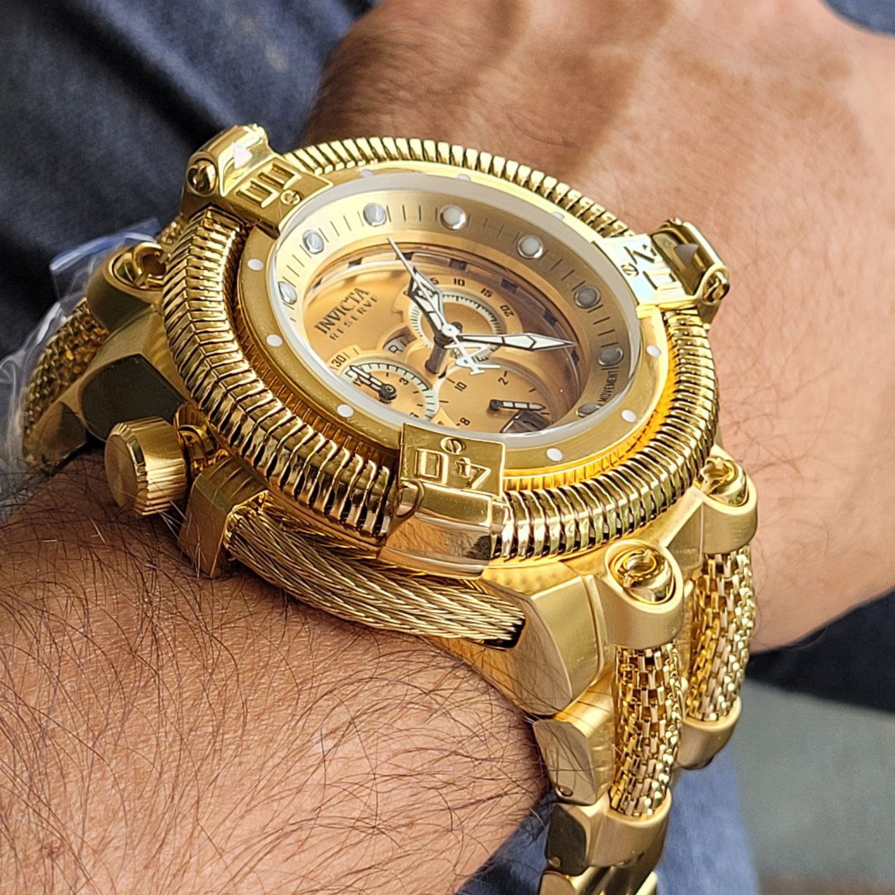 Relógio Masculino Invicta King Python Shutter 40578 Swiss ...