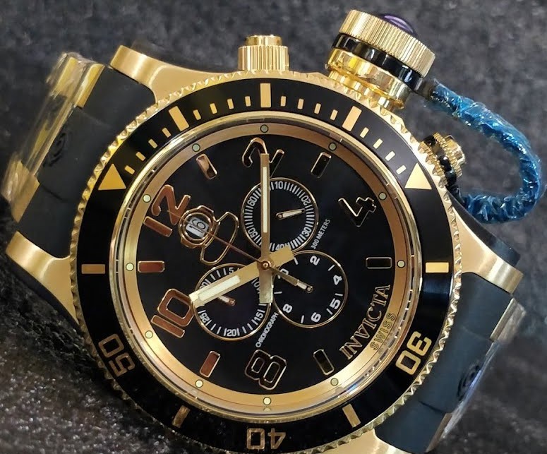 Relógio Masculino Invicta 6633 Russian Diver Cronógrafo - Altarelojoria ...