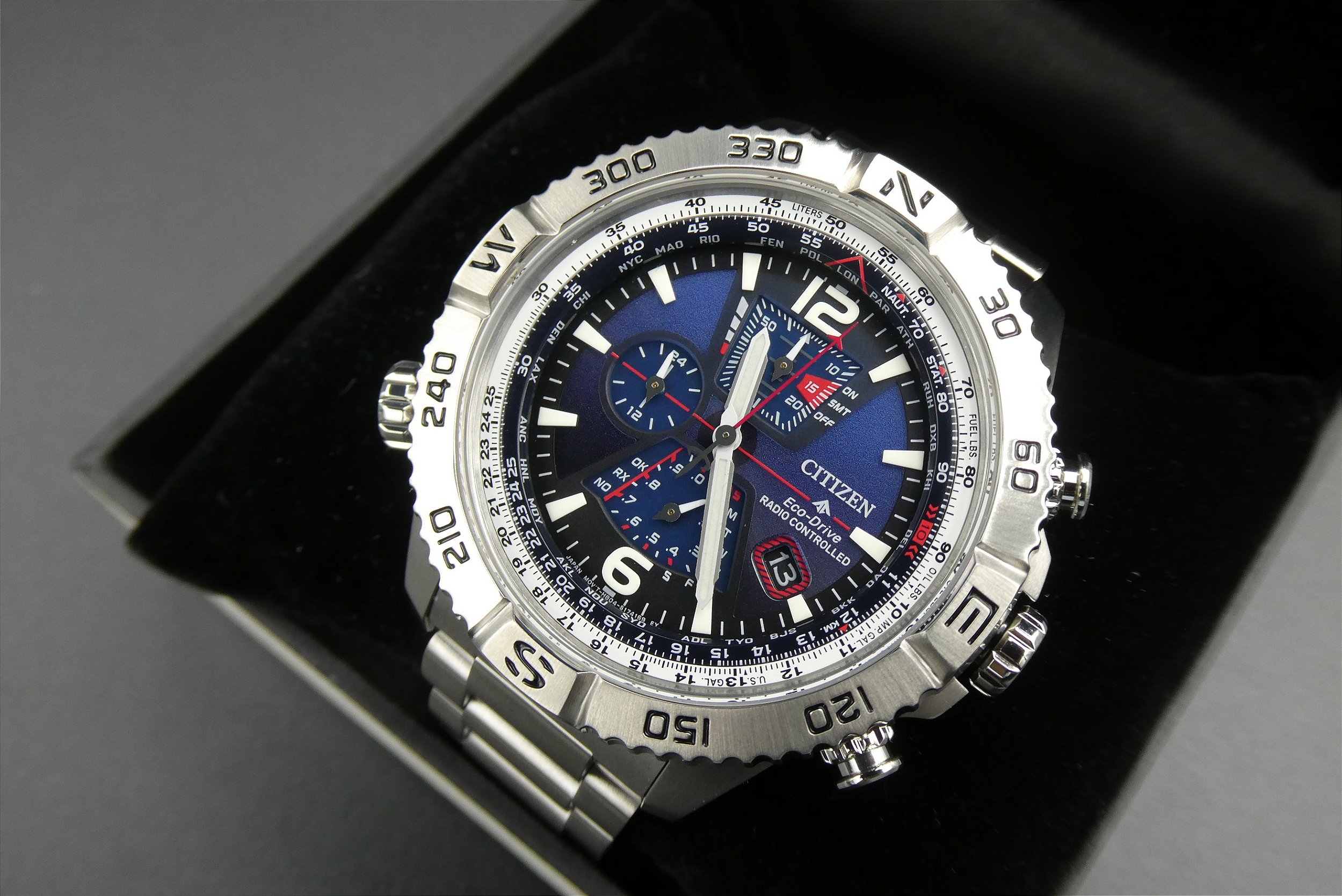 Relógio Citizen At8220-55l Promaster Navihawk A-t Eco-drive ...