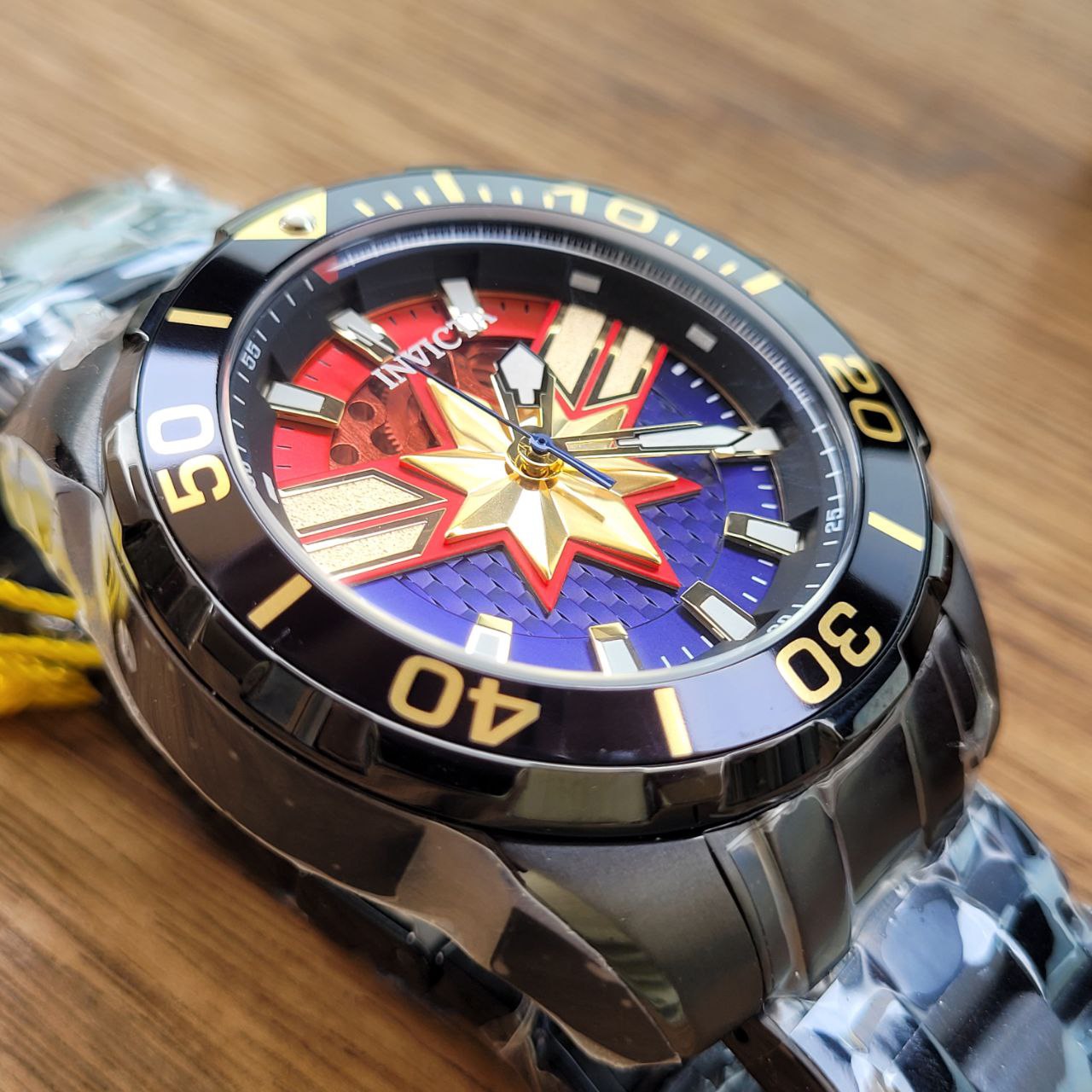 Relógio Invicta Masculino Captain Marvel 43057 Automático ...