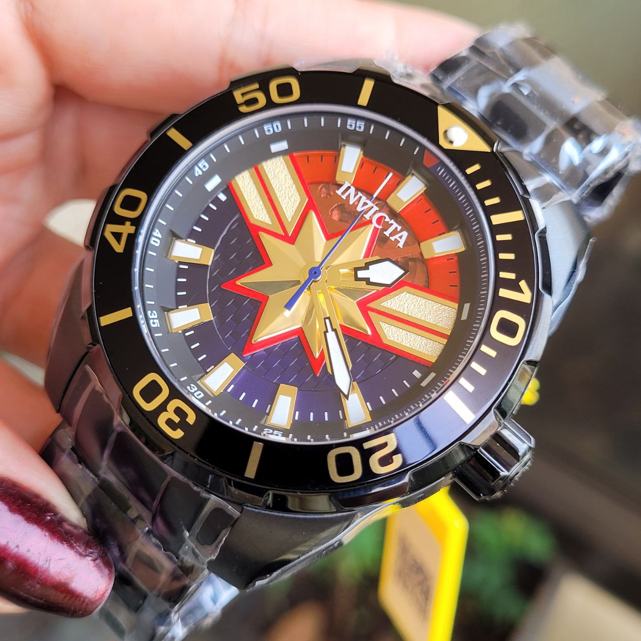 Relógio Invicta Masculino Captain Marvel 43057 Automático ...