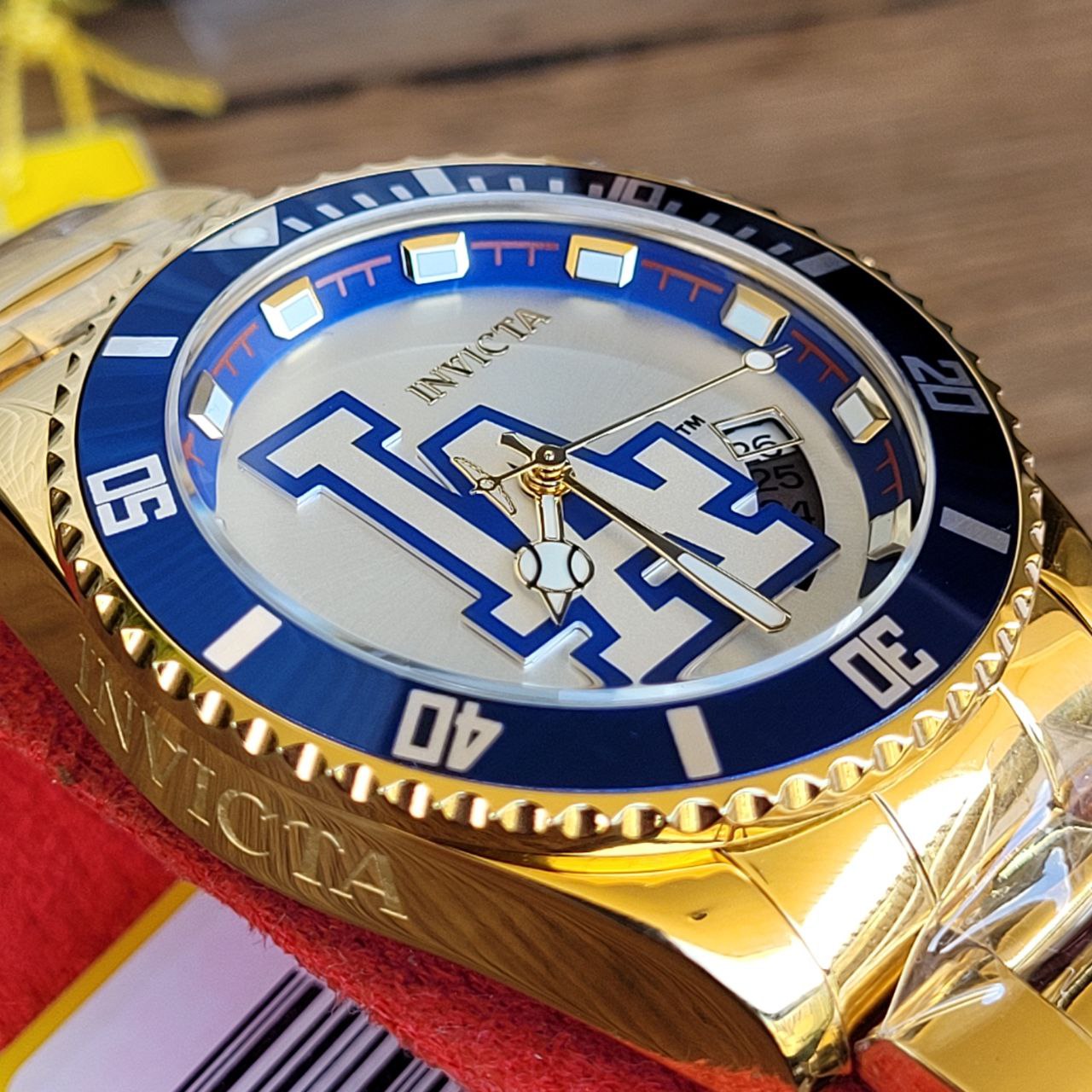 Relógio Masculino Invicta MLB Los Angeles Dodgers 42983 Automático ...