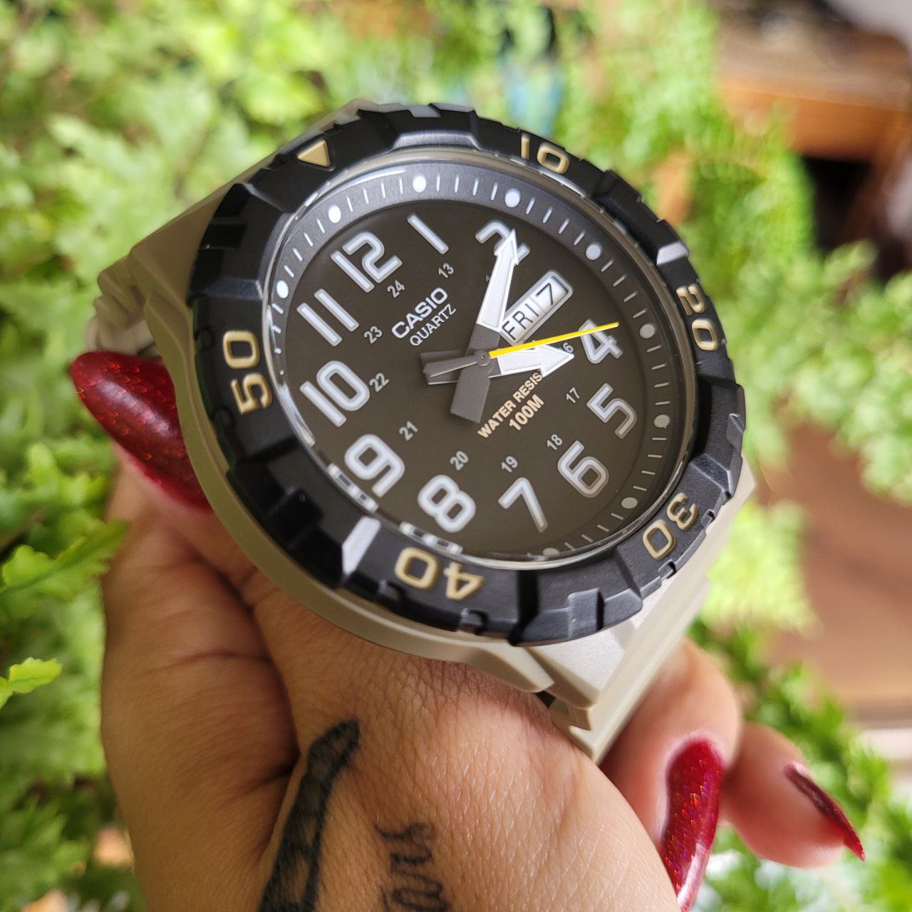 Relógio masculino Casio Analógico linha Big MRW-210H-5AV ...
